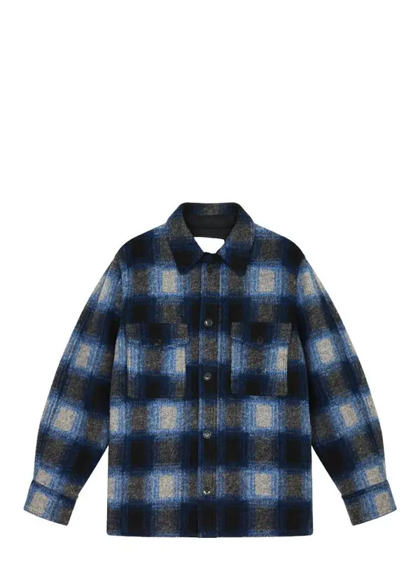 Isabel Marant Étoile Checked Long-sleeved Shirt - Black