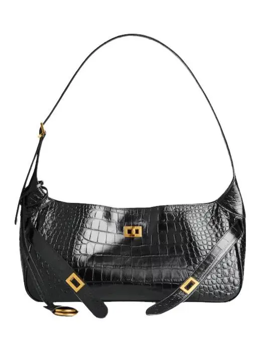 Balenciaga Bel Air Small Shoulder Bag - Black