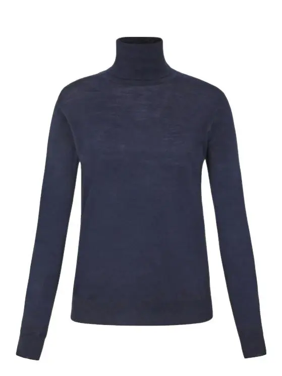 P.a.r.o.s.h Long Sleeve Roll Neck Sweater - Black