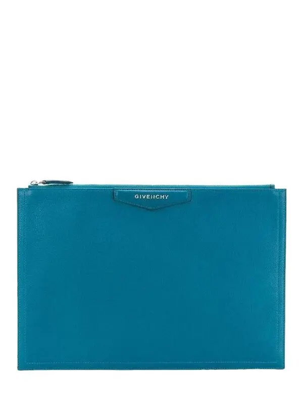 Givenchy Large Goatskin Handbag - Ocean Blue
