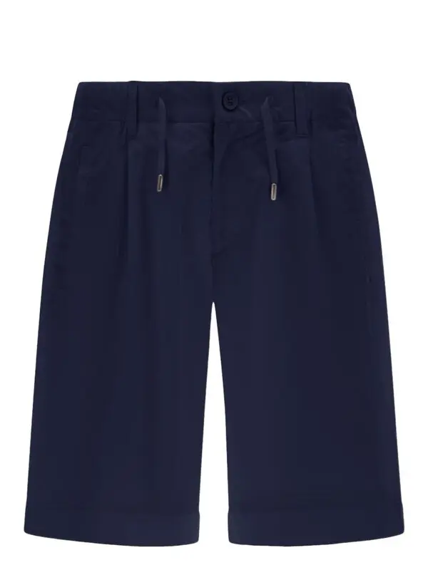 Herno Drawstring Logo Shorts - Black