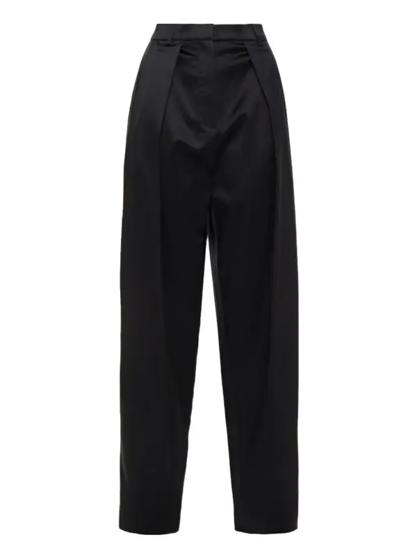 Magda Butrym Harwich Satin Trousers - Black