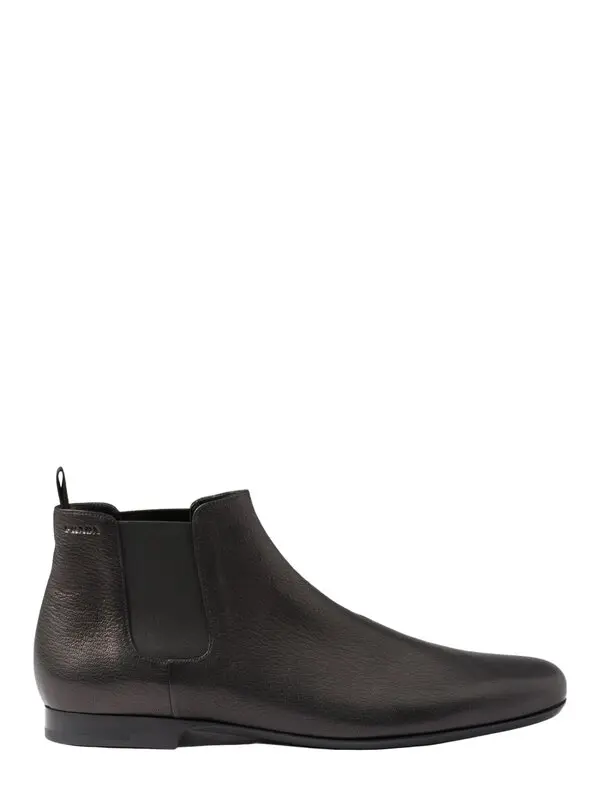 Prada Slip-on Chelsea Boots - Black