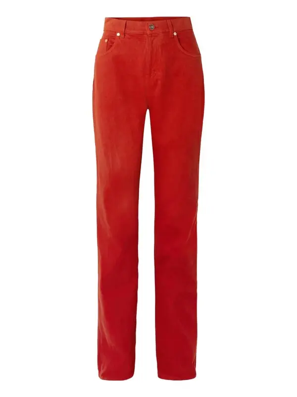 Gabriela Hearst High-waisted Straight Leg Jeans - Orange