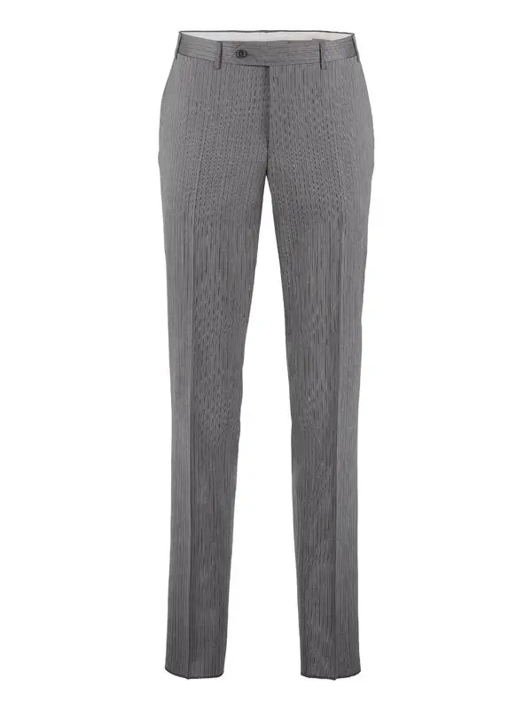 Canali Tailored Trousers - Gray