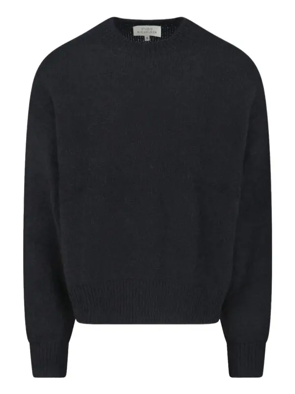 Studio Nicholson Wynn Knit Jumper - Black