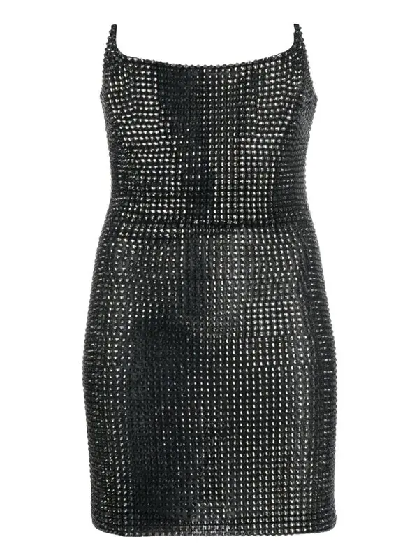 Giuseppe Di Morabito Off-shoulder Embellished Mini Dress - Black