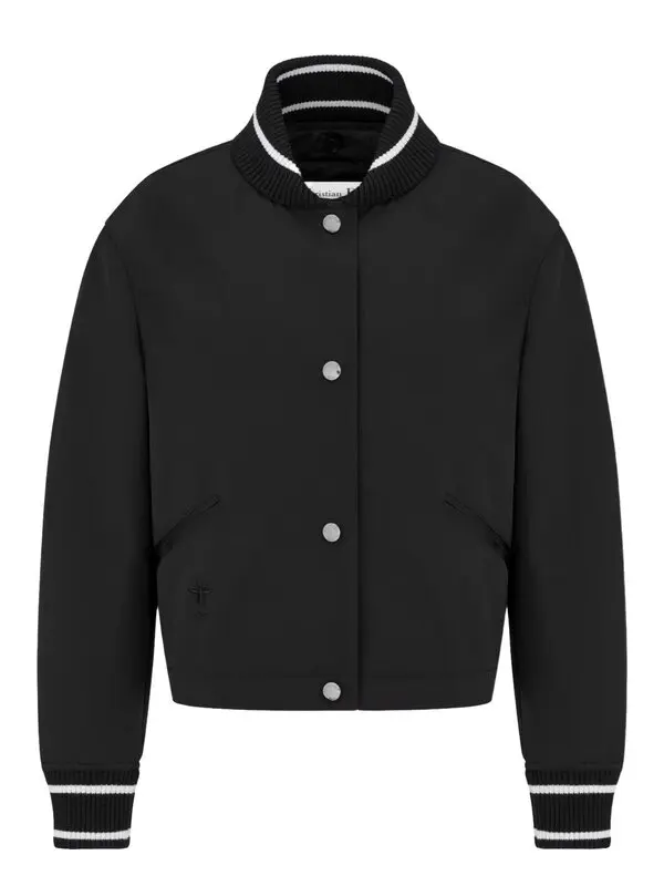 Dior Bomber Jacket With Removable Vest - Black