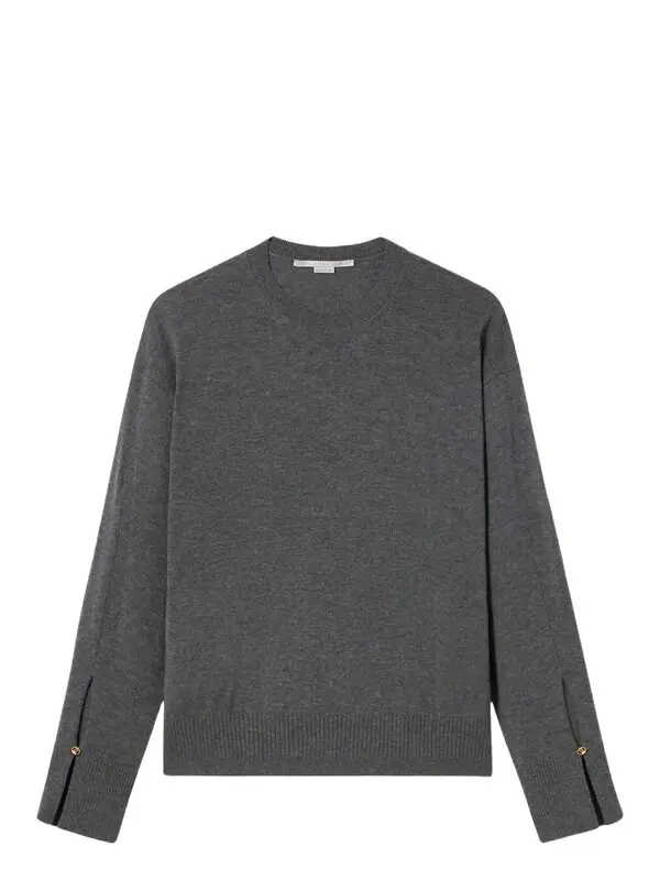 Stella McCartney Long-sleeved Sweater - Black
