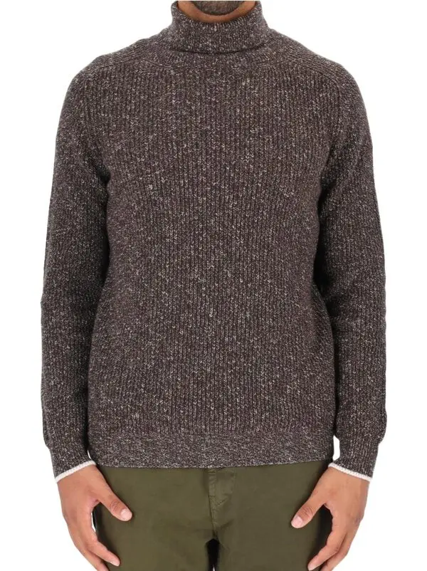 Peserico Turtleneck Jumper - Black