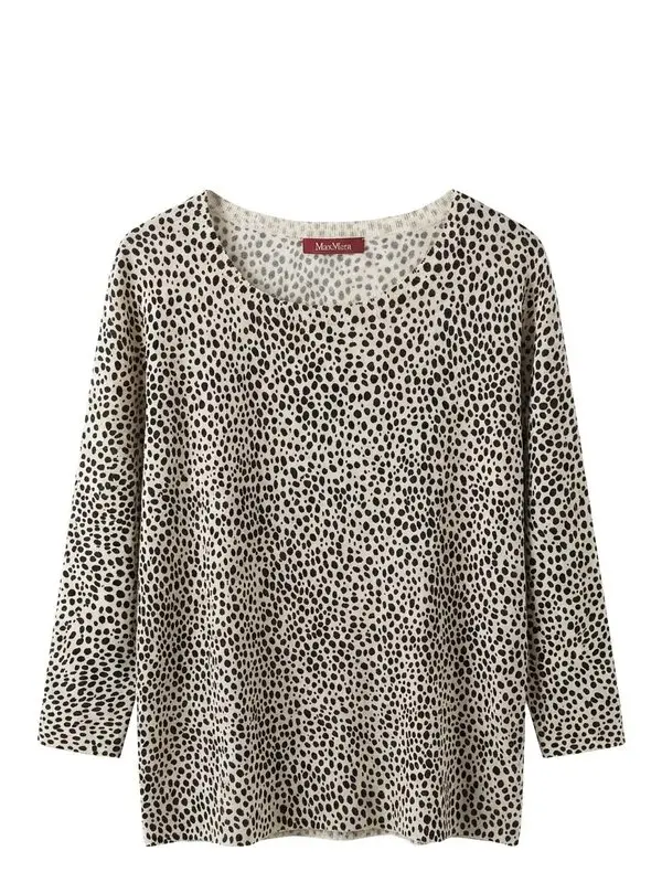 Max Mara Long-sleeved Sweater - Black