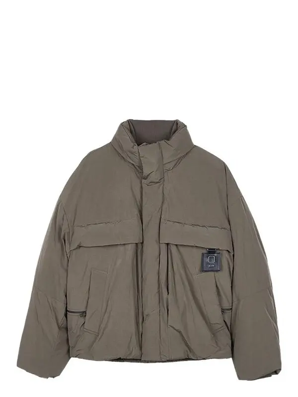 WOOYOUNGMI Stand Collar Down Jacket - Gray
