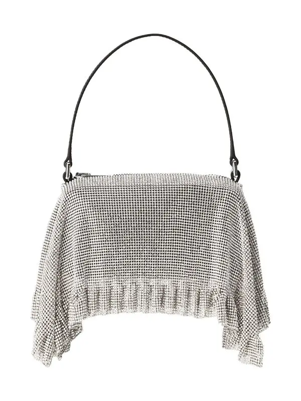 Alexander Wang Divina Chainmail Shoulder Bag - White