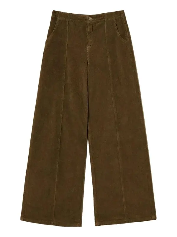TWINSET Wide-leg Corduroy Trousers - No