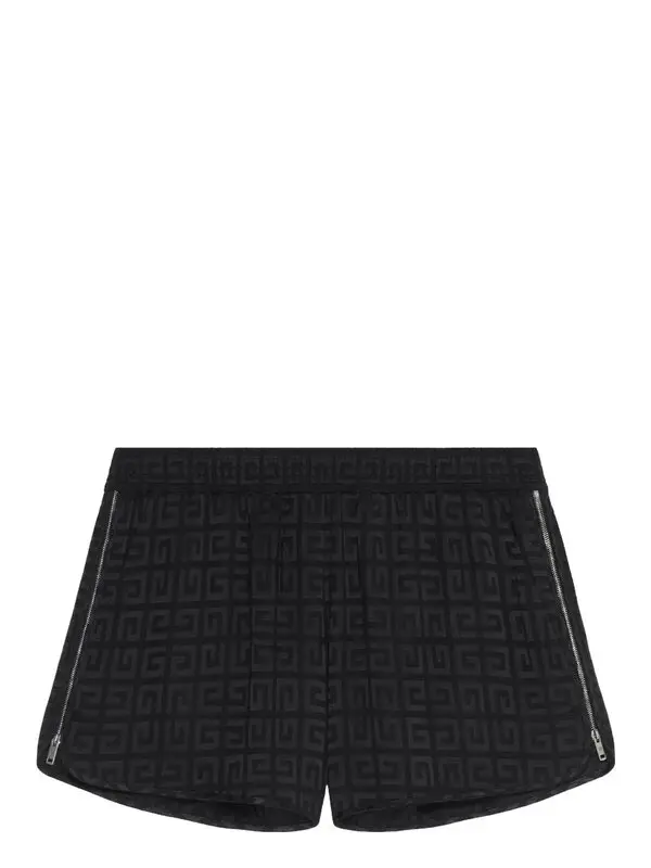 Givenchy 4g Jacquard Shorts - Black