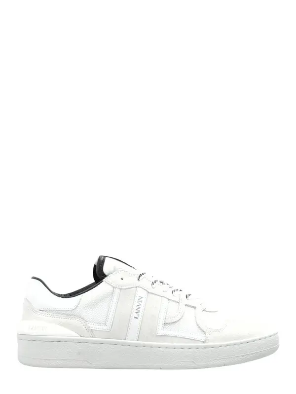 LANVIN Clay Lace-up Sneakers - White