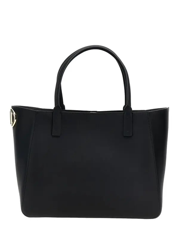 Valentino Garavani Vlogo Signature Top Handle Bag - Black