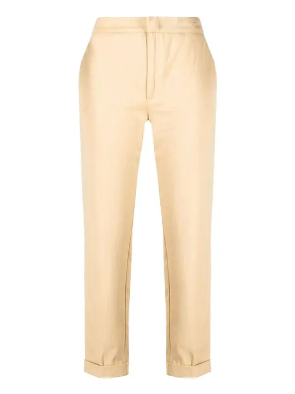 TWINSET Cigarette Trousers - Nude