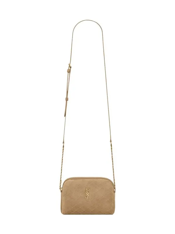 Saint Laurent Gaby Suede Pouch - Jinye