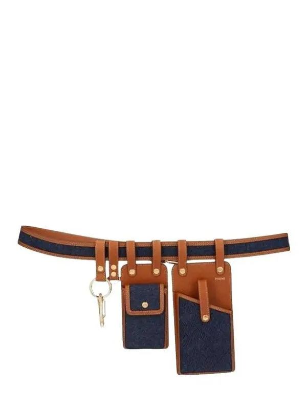 Fendi Multi-accessory Ff Motif Belt - Black