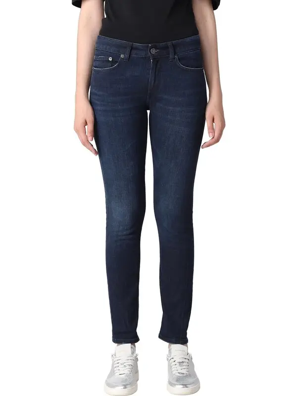 DONDUP Monroe Slim Fit Jeans - Black