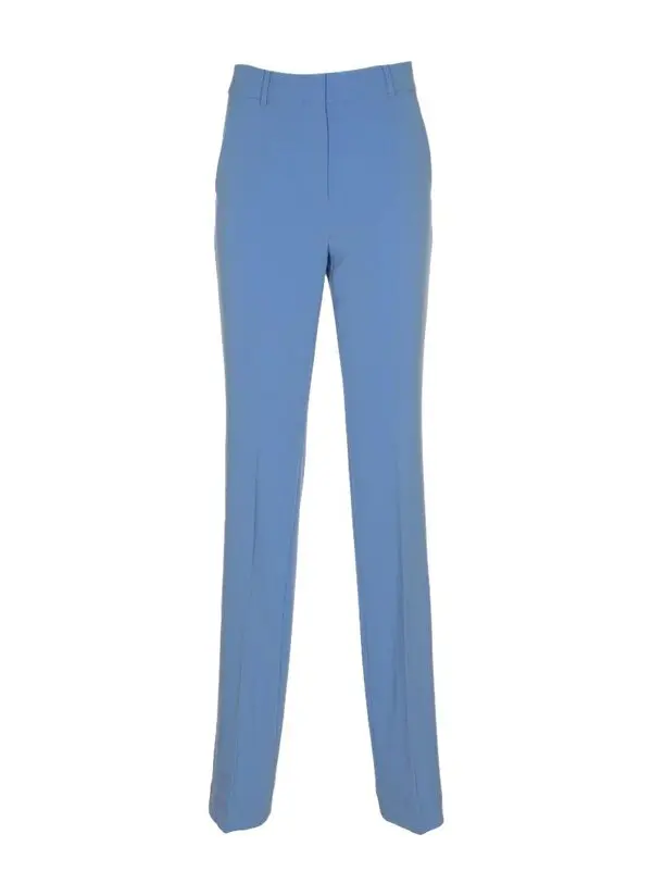 Michael Kors Straight Leg Bootcut Trousers - Blue