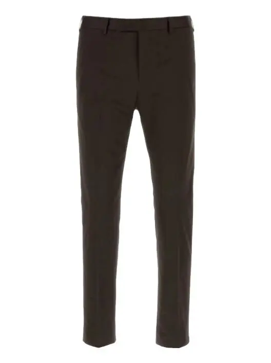 PT TORINO Slim Fit Trousers - Black