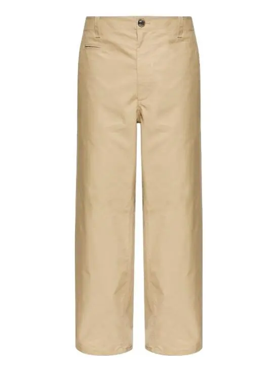 Moschino Straight Leg Cargo Trousers - Nude