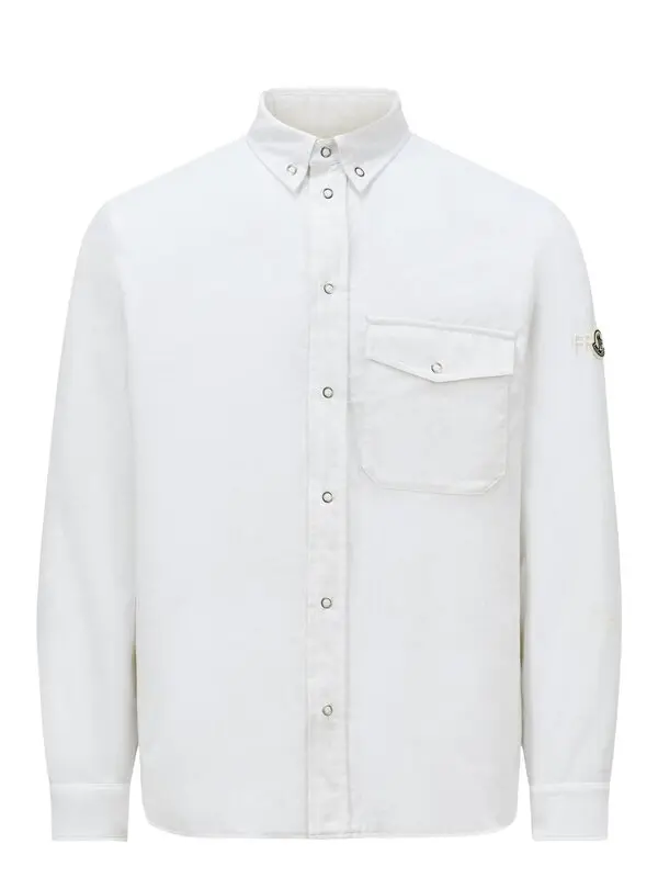 Moncler X Frgmt Padded Shirt Jacket - White