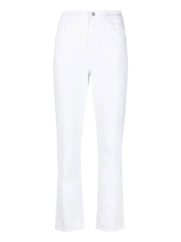 Liu Jo Belted Skinny Jeans - White