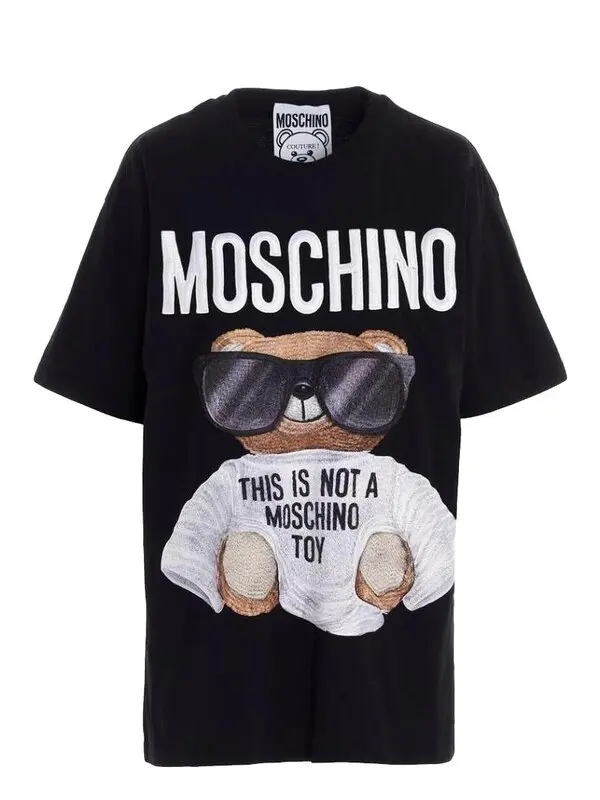 Moschino Printed T-shirt - Black