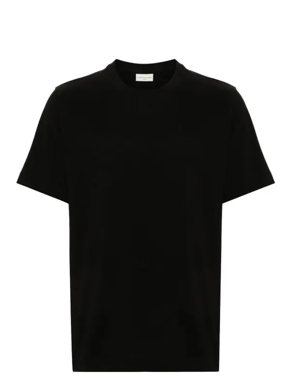 Dries Van Noten Short-sleeved Crewneck T-shirt - Black