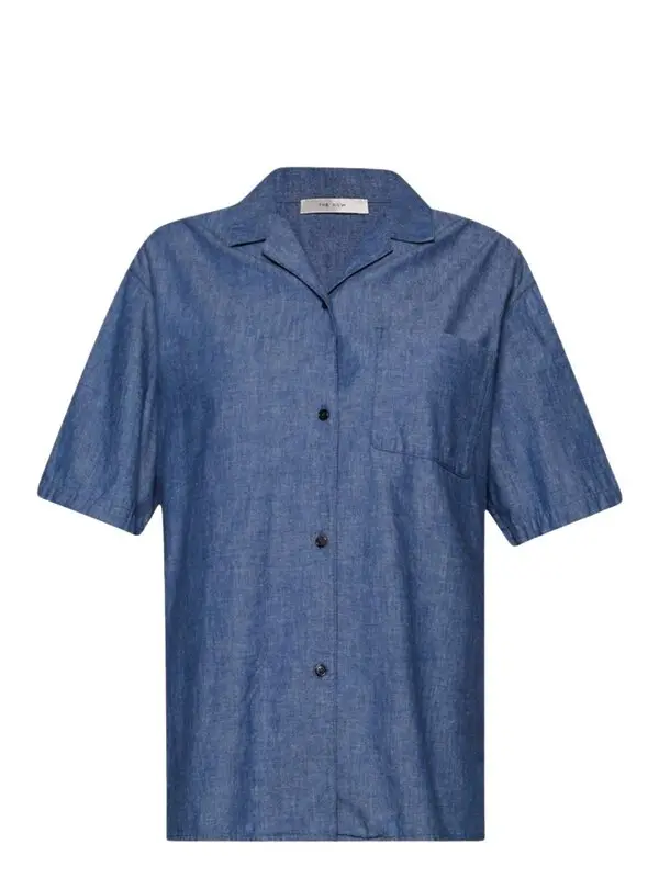 THE ROW Short-sleeved Shirt - Blue