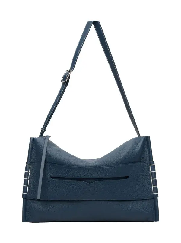 J.W.ANDERSON Leather Messenger Bag - Blue