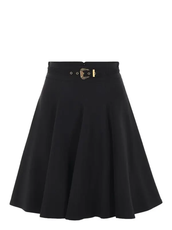 Versace Flared Mini Skirt - Black