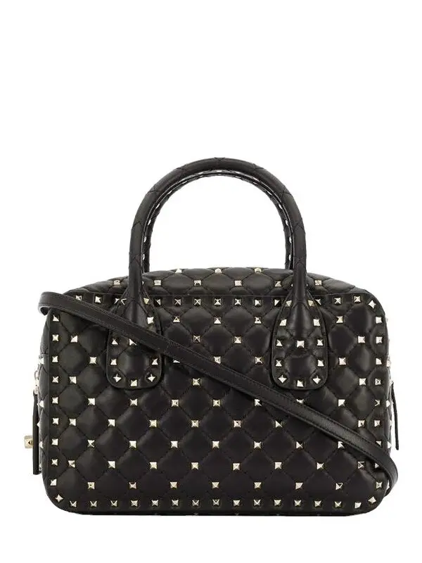 Valentino Garavani Studded Tote Handbag - Black
