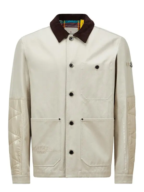 Moncler X Frgmt Geike Cotton Shirt Jacket - Beige