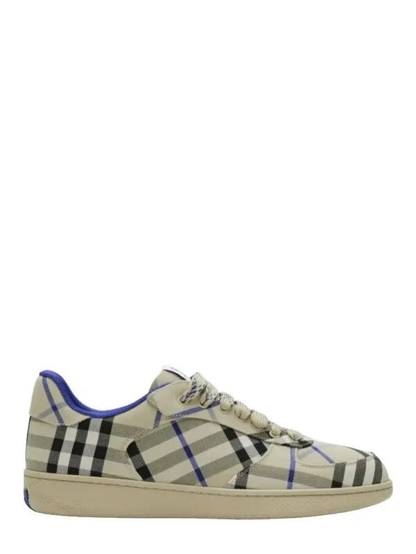 Burberry Vintage Check Lace-up Sneakers - Lichen Color