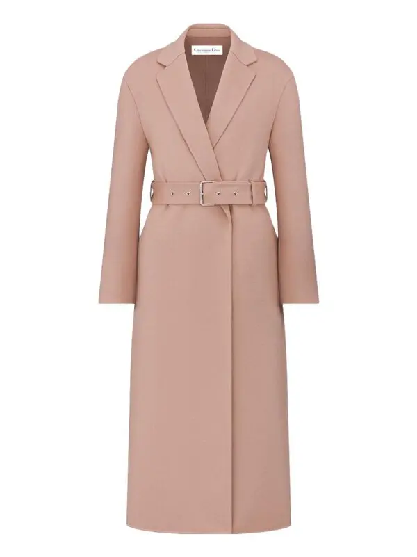 Dior Belted Coat - Pink