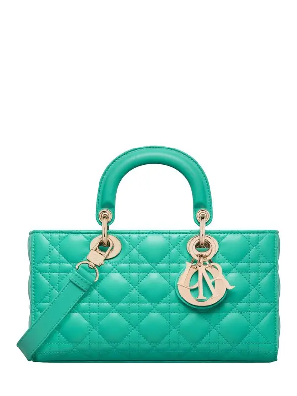 Dior Medium Lady D-joy Bag - Sea-blue