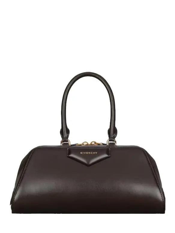 Givenchy Antigona Cube East-west Small Top Handle Bag - Chocolate
