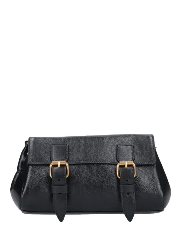 Dries Van Noten Flap Shoulder Bag - Black