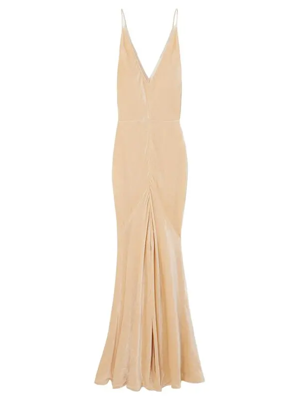 Gabriela Hearst Doran Gown - Nude