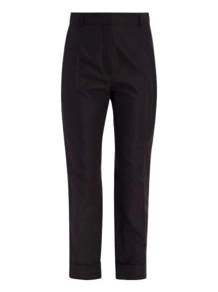 Dior Cropped Trousers - Black