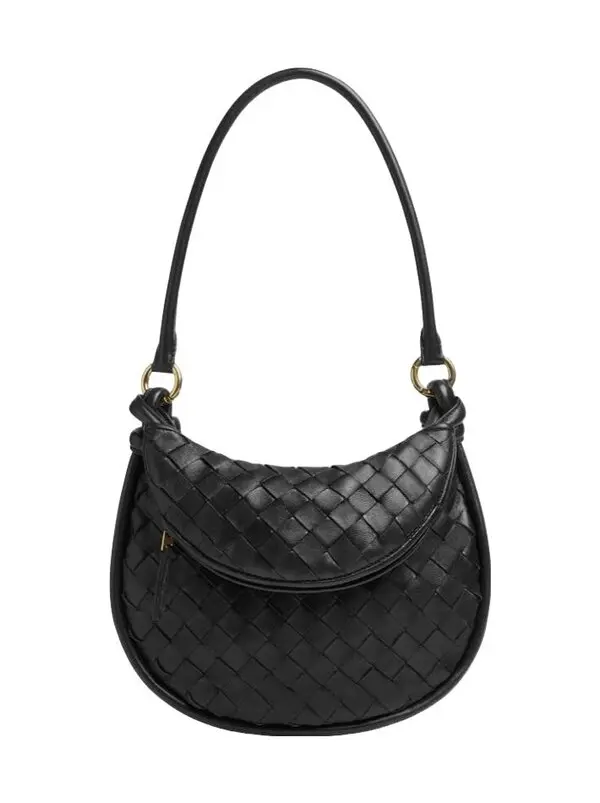 Bottega Veneta Gemelli Small Shoulder Bag - Black