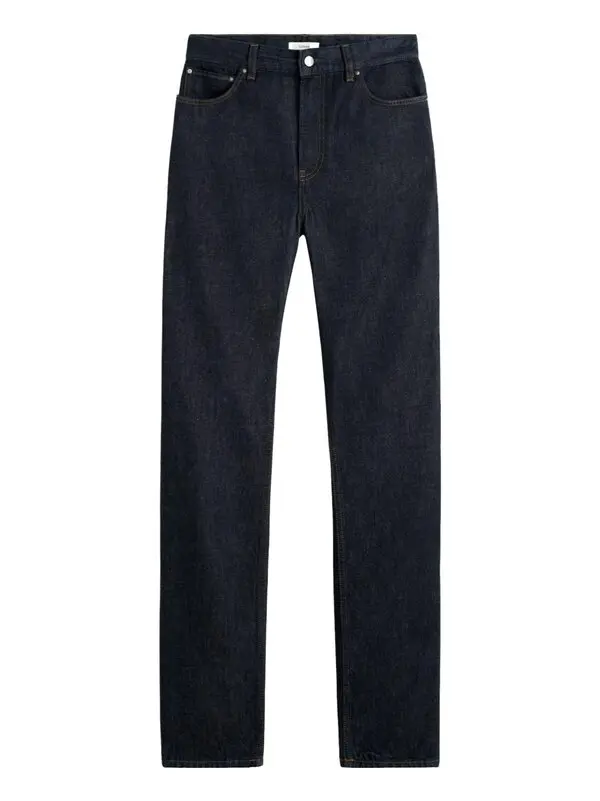 TOTEME High-waisted Slim-fit Jeans - Black