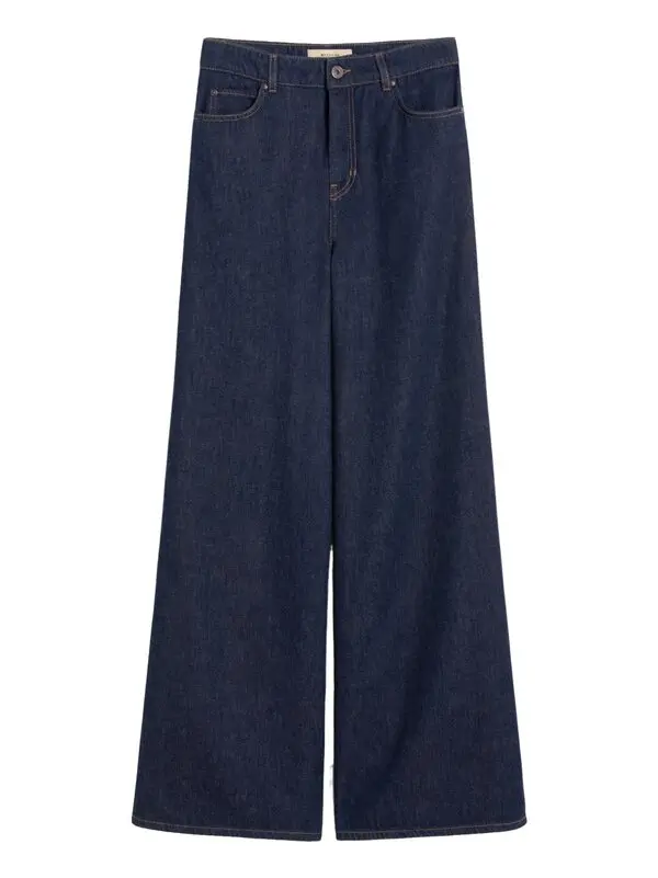 Max Mara Wide-leg Jeans - Blue