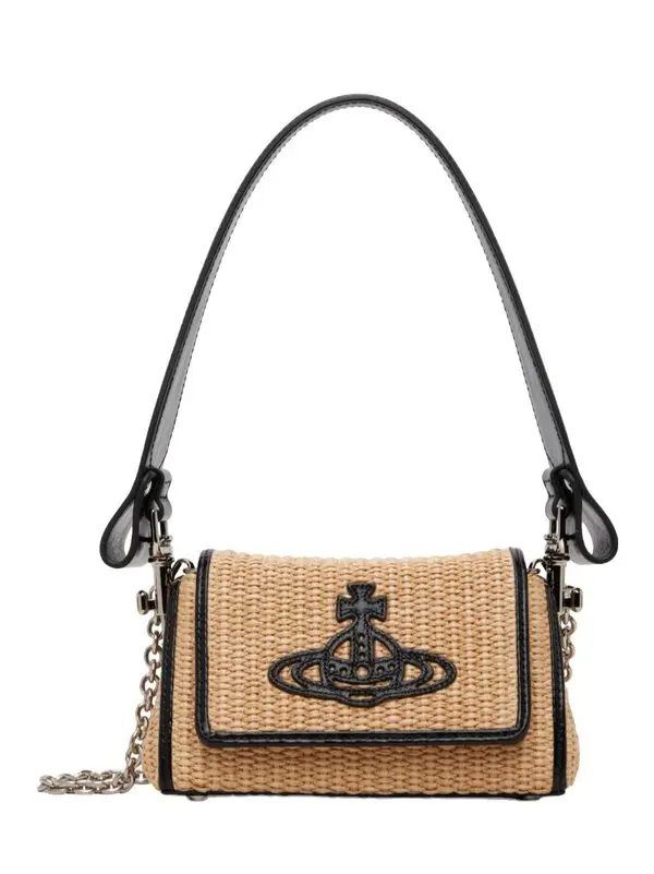 VIVIENNE WESTWOOD Hazel Small Shoulder Bag - Tan