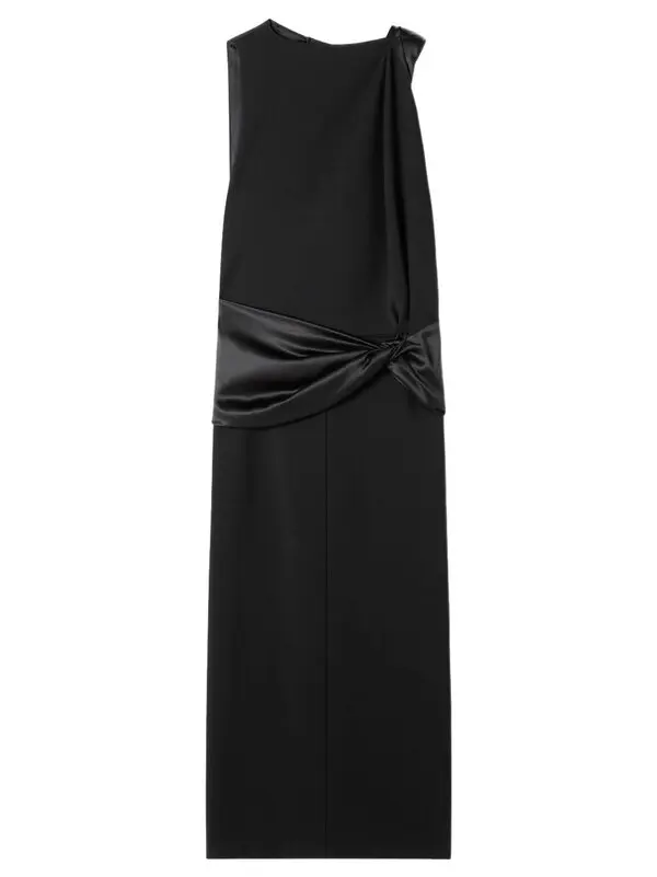 LANVIN Open-back Midi Dress - Black