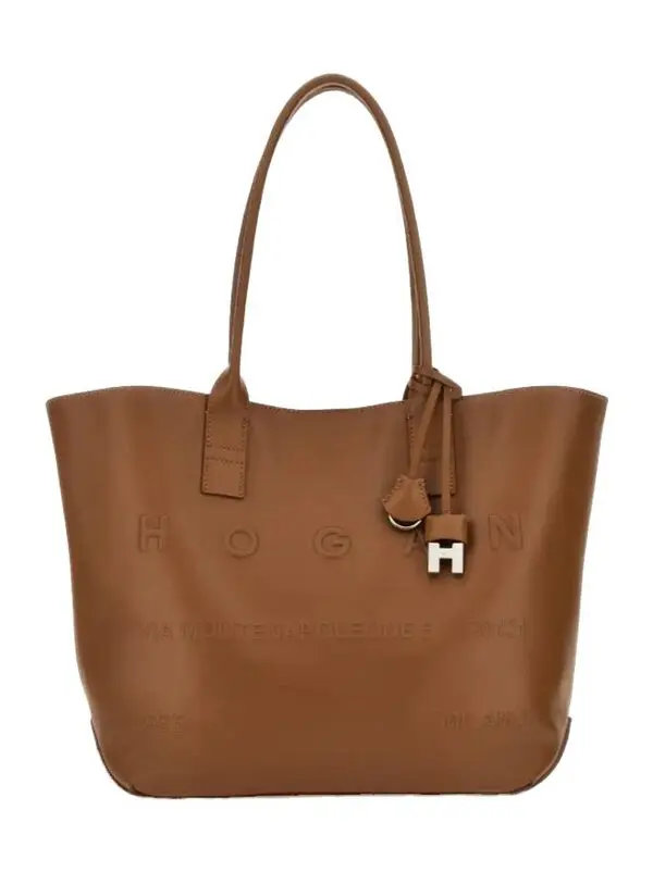 Hogan Small Shopping Bag - Brown